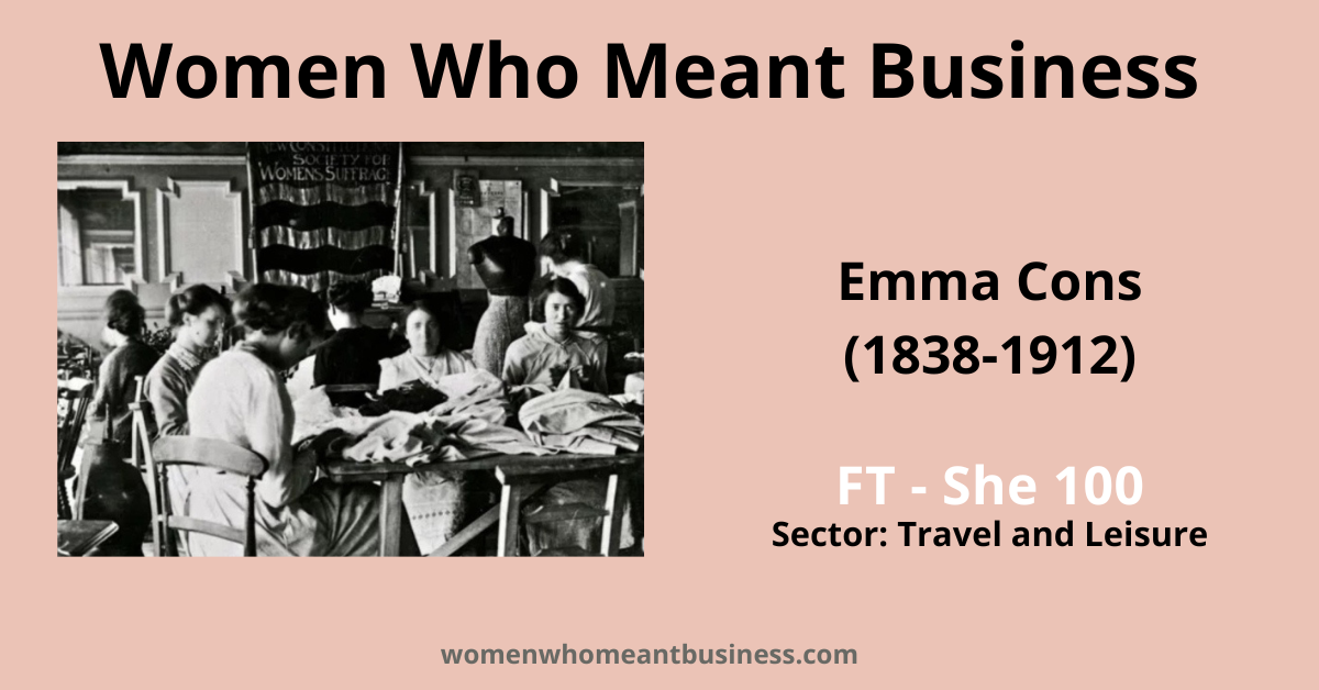 Emma Cons (1838-1912) – Women Who Meant Business